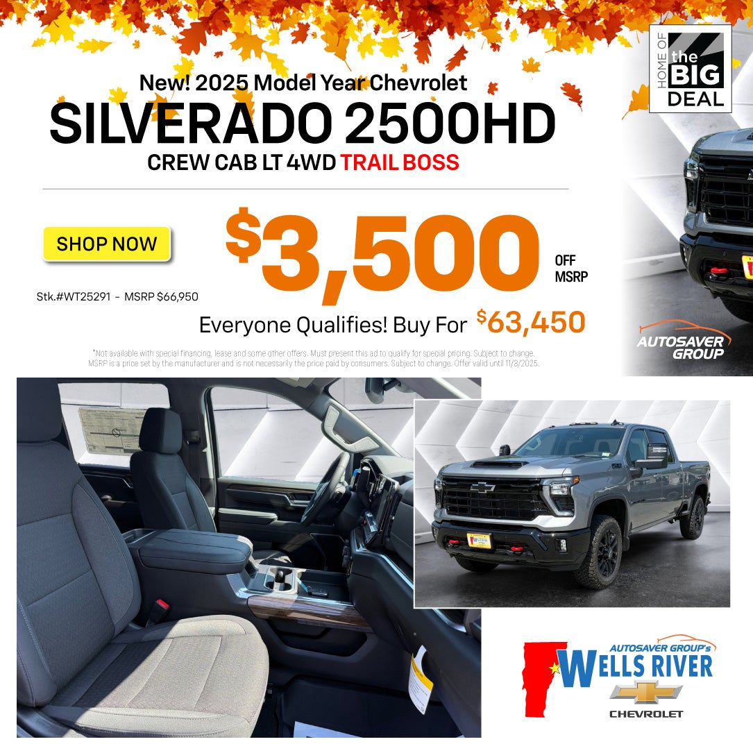 Wells River Chevrolet Newbury Vt